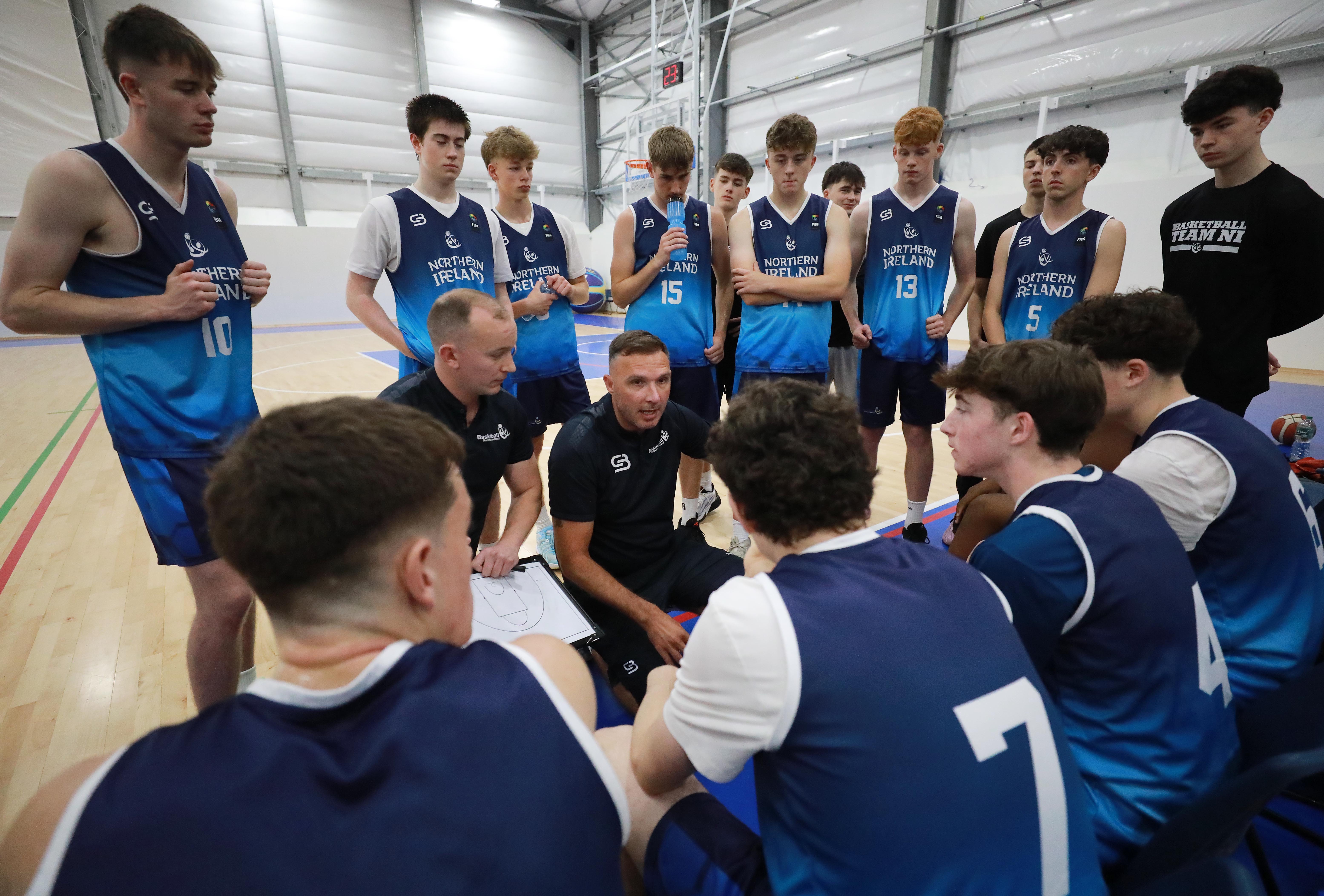 TEAM NI U17M and U15B Squad Updates 2026 - Basketball NI